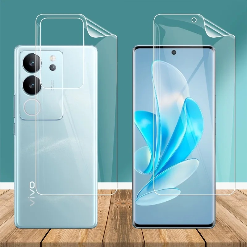 Jual Screen Protecth Gel Bening Depan Belakang Vivo V40 Lite V40e V30