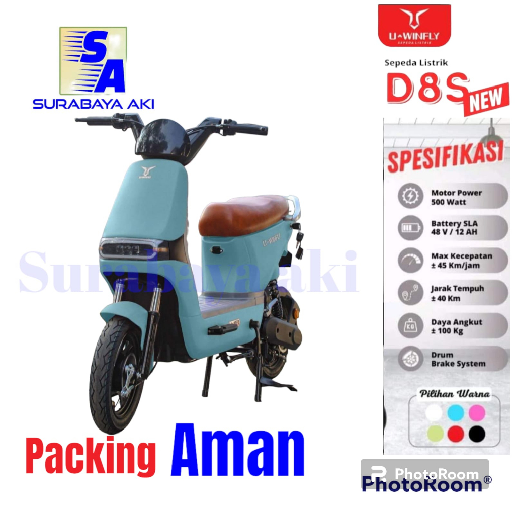 Jual Sepeda Listrik Uwinfly D7D TERBARU NEW SERIES D7D UWINFLY D8s M60 ...