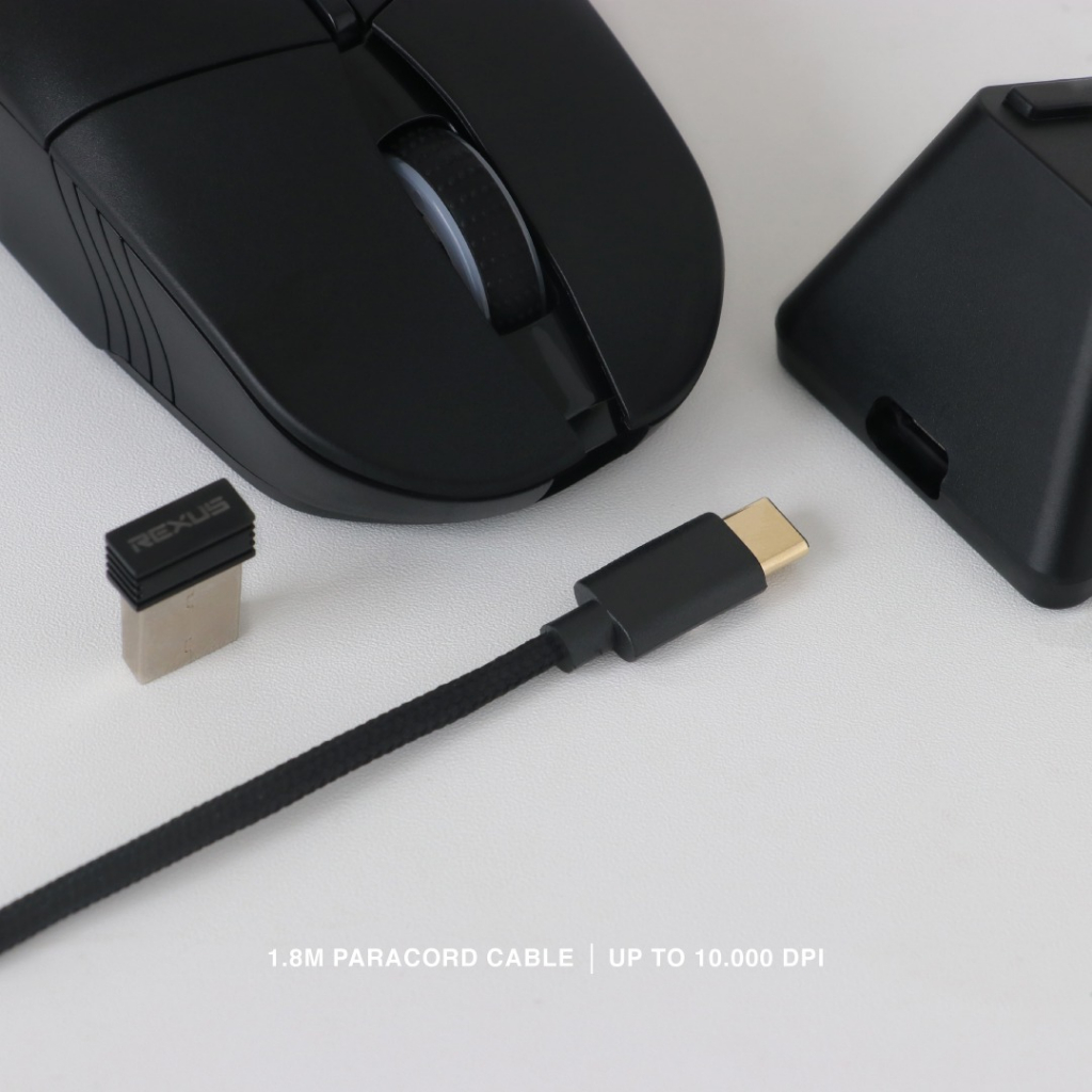 Jual Rexus SHAGA RX130 RX-130 Mouse Gaming RGB Wireless | Shopee Indonesia