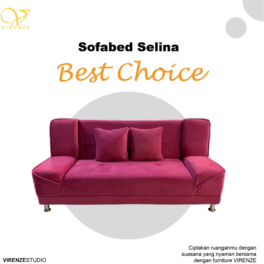 Jual Sofabed Sofa Bed Selina Sofa Lipat Sofa Santai Virenze - Jateng Semarang Solo Salatiga ...