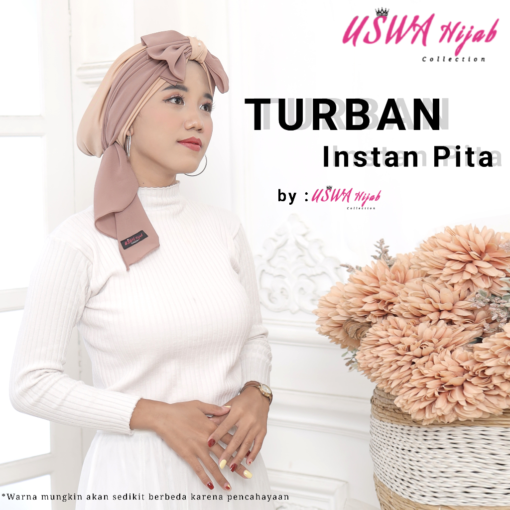 Jual 𝙐𝙎𝙒𝘼 𝙃𝙞𝙟𝙖𝙗 - Turban Instan Pita Dewasa | Turban Pita Dewasa ...
