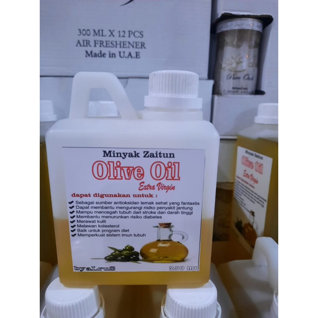 Jual Minyak Zaitun Original 1 Liter / 1kg Extra Virgin Olive Oil ...