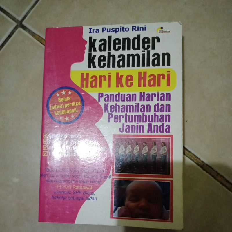 Jual buku kalender kehamilan | Shopee Indonesia