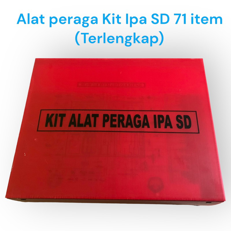 Jual kit ipa sd 71 item lengkap untuk beragam praktik percobaan ipa(Box ...