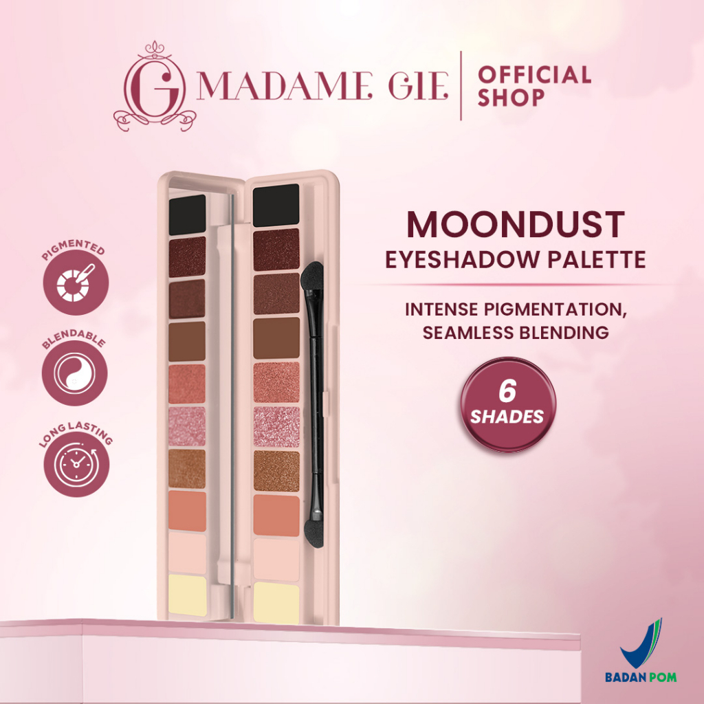Jual Madame Gie Eyeshadow Moondust Temptation - Eyeshadow Makeup Eye ...
