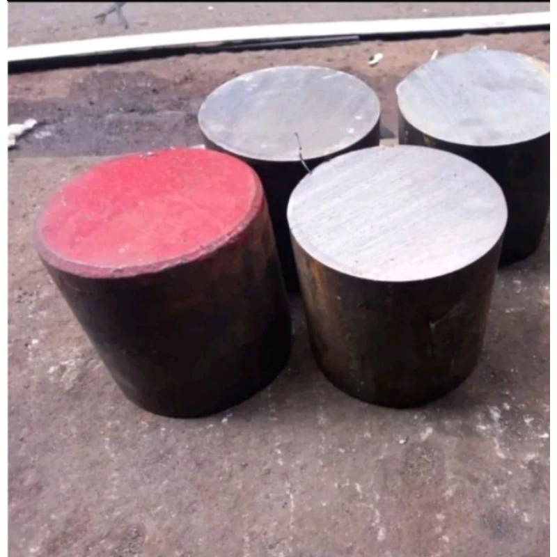 Jual as besi bulat diameter 70 mm x 100 mm as 70 mm x 10 cm | Shopee ...