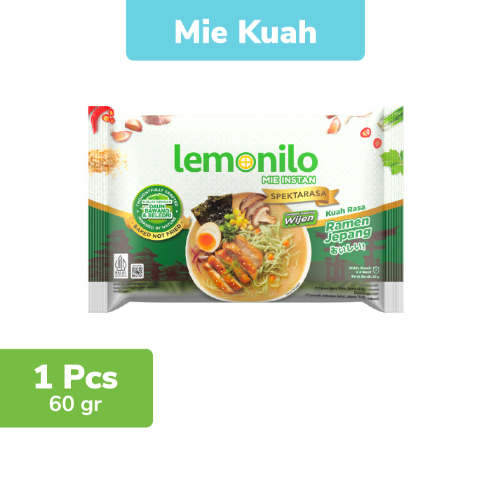 Jual Lemonilo Mie Kuah Rasa Ramen Jepang 60gram | Shopee Indonesia