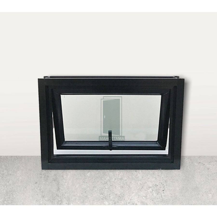 Jual jendela bouvenlight aluminium 60 x 30 boven jungkit bisa custom ...