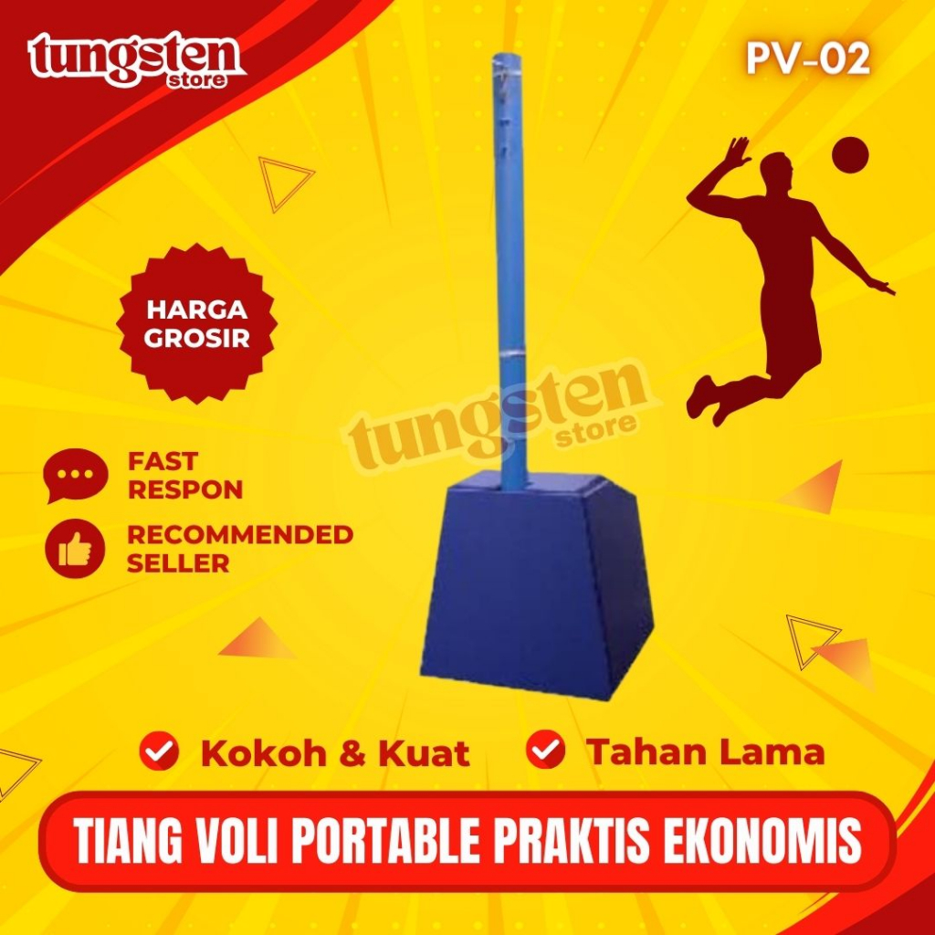 Jual Tiang Voli Portable PV-02 Harga Grosir Murah | Shopee Indonesia