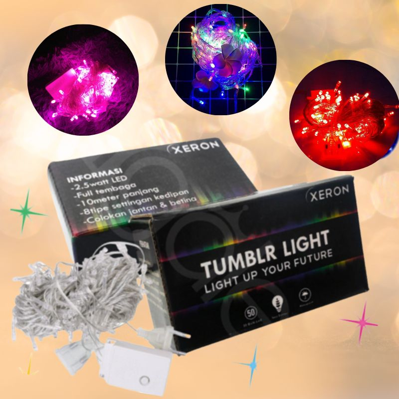 Jual Lampu Tumblr Xeron Packing BOX Lampu Natal Lampu Led Lampu Hias ...
