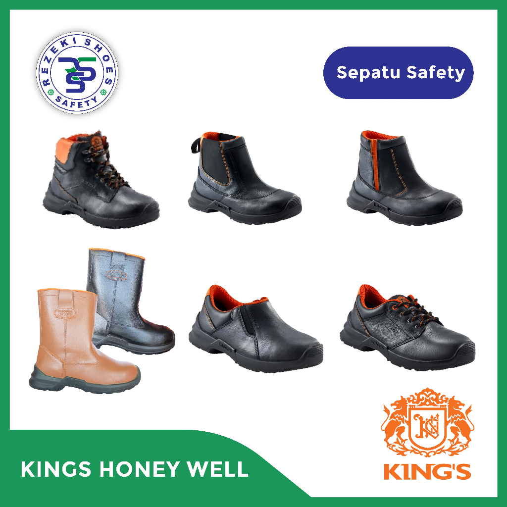 Jual Sepatu Safety KING Kings KWD 206 301 207 205 Original Safety Shoes ...