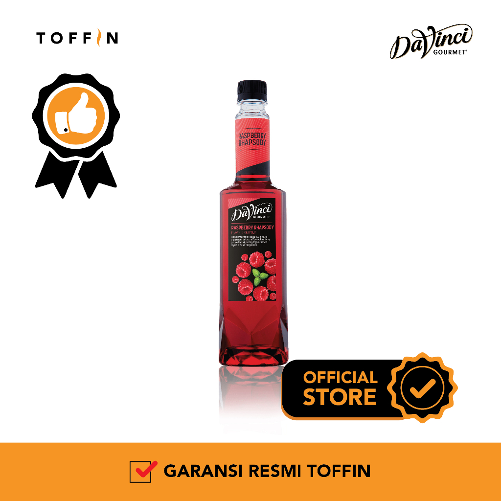 Jual Davinci Syrup Raspberry Rhapsody - Sirup Rasa Raspberry 750 ml | Shopee Indonesia