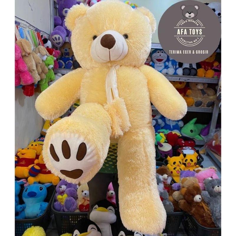 Jual Boneka Teddy Bear Telapak 1,2m Jayen DOLLS | Shopee Indonesia