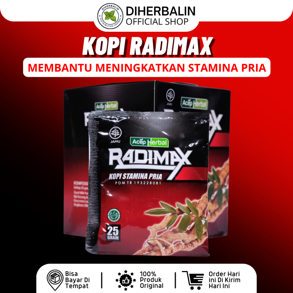 Jual Radimax - Kopi Kuat Tahan Lama Stamina Pria Penambah Sperma ...