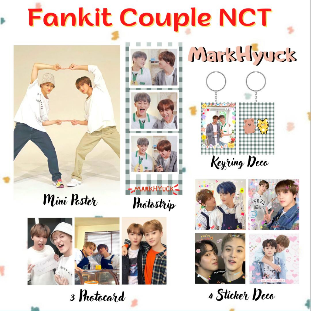 Jual FANKIT COUPLE NCT MarkHyuck, NoMin, JaeYong, Chenji, NoHyuck ...