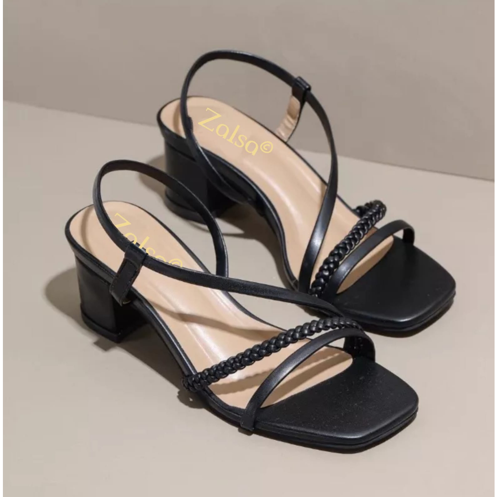 Jual Sepatu High heels Wanita Tali belakang TA 02 | Shopee Indonesia
