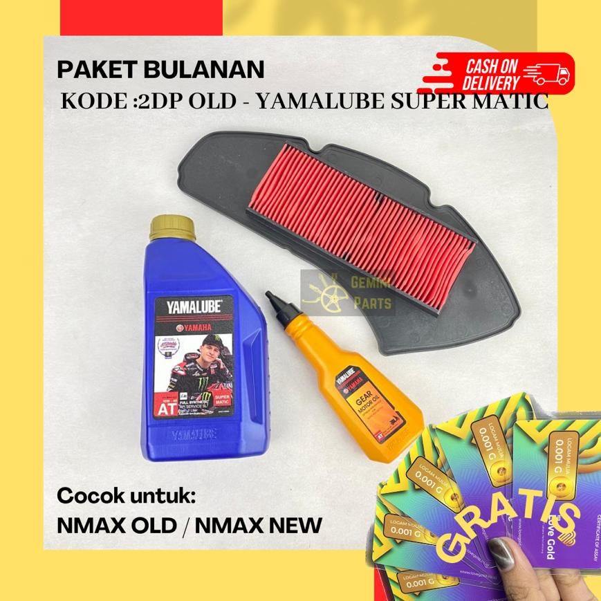 Jual PAKET SERVICE BULANAN OLI MESIN OLI GEAR FILTER UDARA YAMALUBE ...
