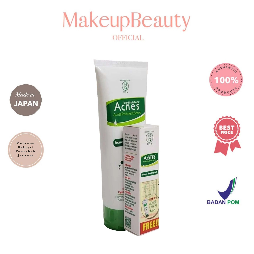 Jual ACNES Creamy Wash Bundle | Shopee Indonesia