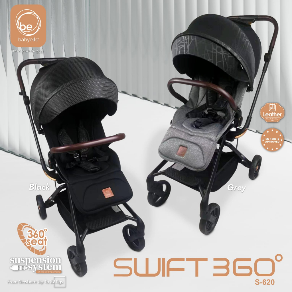 Jual Makassar - Stroller Babyelle Swift S 620 360° Reversible Seat Kereta Dorong Bayi | Shopee ...