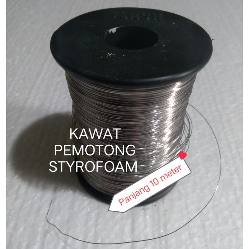 Jual 10 meter kawat pemotong Styrofoam | Shopee Indonesia