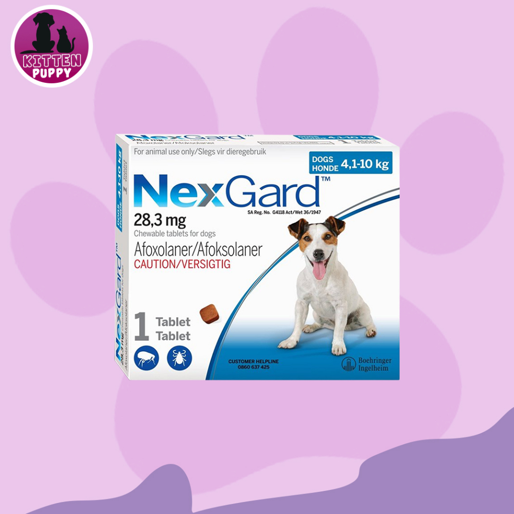 Jual Obat Kutu Tungau Demodex Anjing NexGard Tablet | Shopee Indonesia