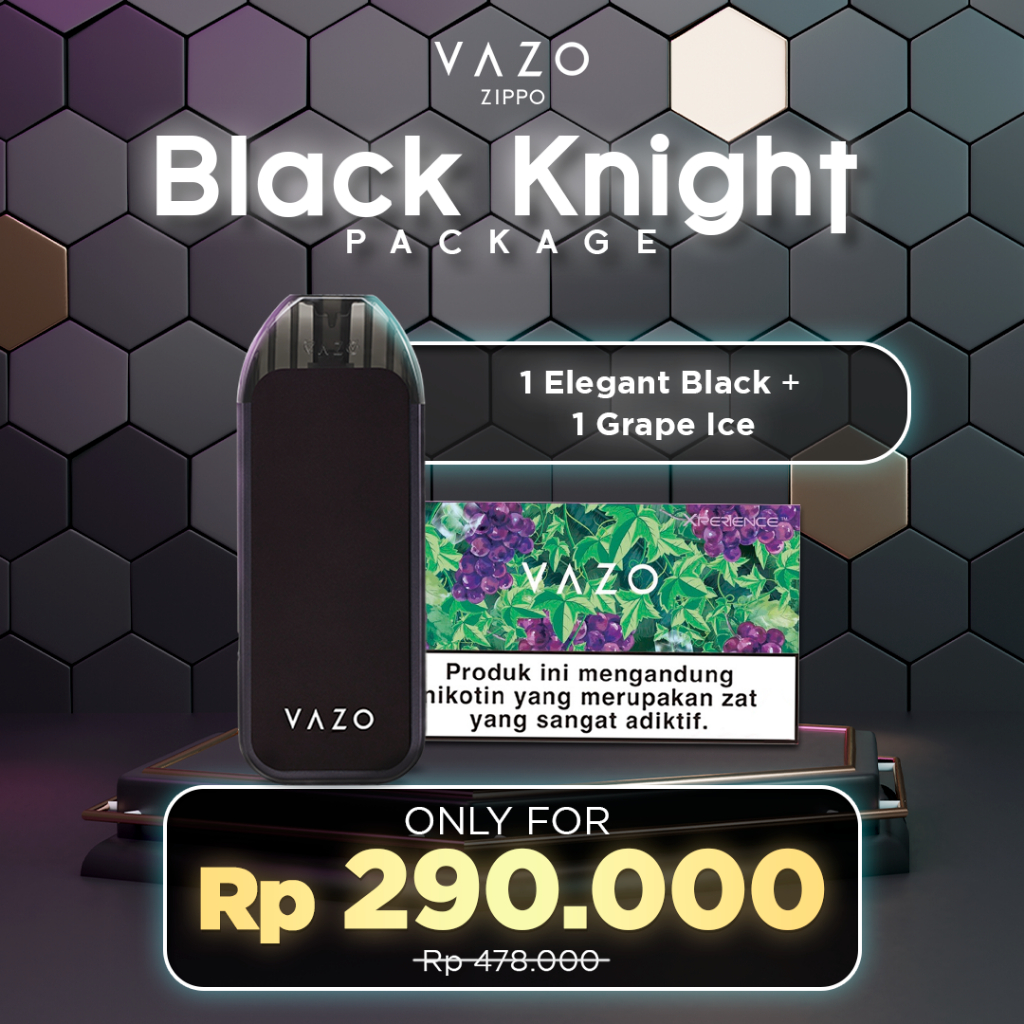 Jual VAZO Zippo Vape - Elegant Black + Grape Ice | Shopee Indonesia