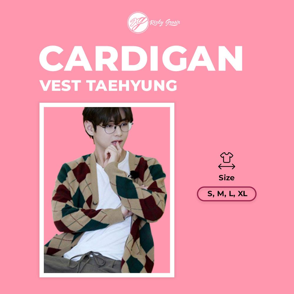 Jual [READY STOCK] / Cardigan taehyung BTS RUN / v cardigan vest ...