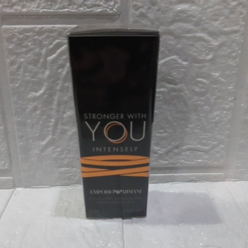 Jual armani stronger with you intensely 15ml | Shopee Indonesia