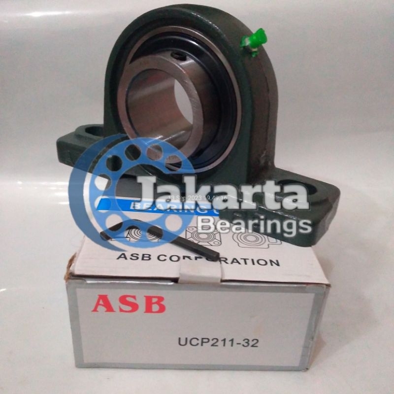 Jual UCP211-32 PILLOW BLOCK UCP 211-32 as 2 inchi 50,8mm MERK ASB | Shopee Indonesia