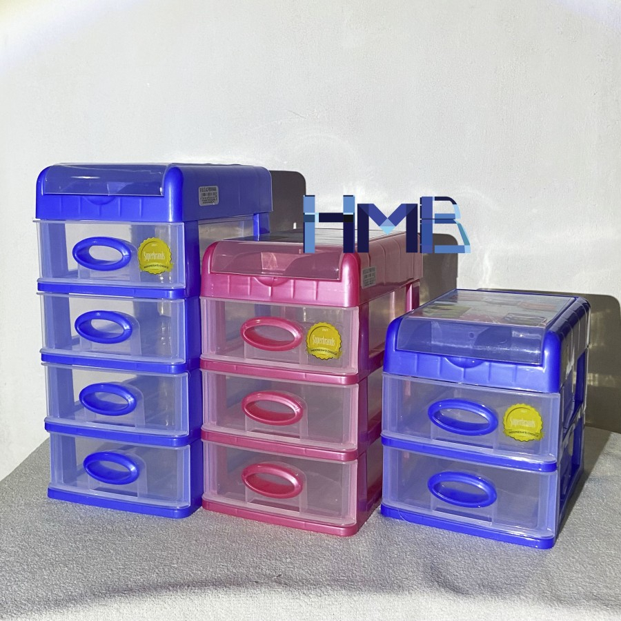 Jual Laci Mini Plastik / Container Mini Susun 3, 4, 5 Shinpo Felicia ...