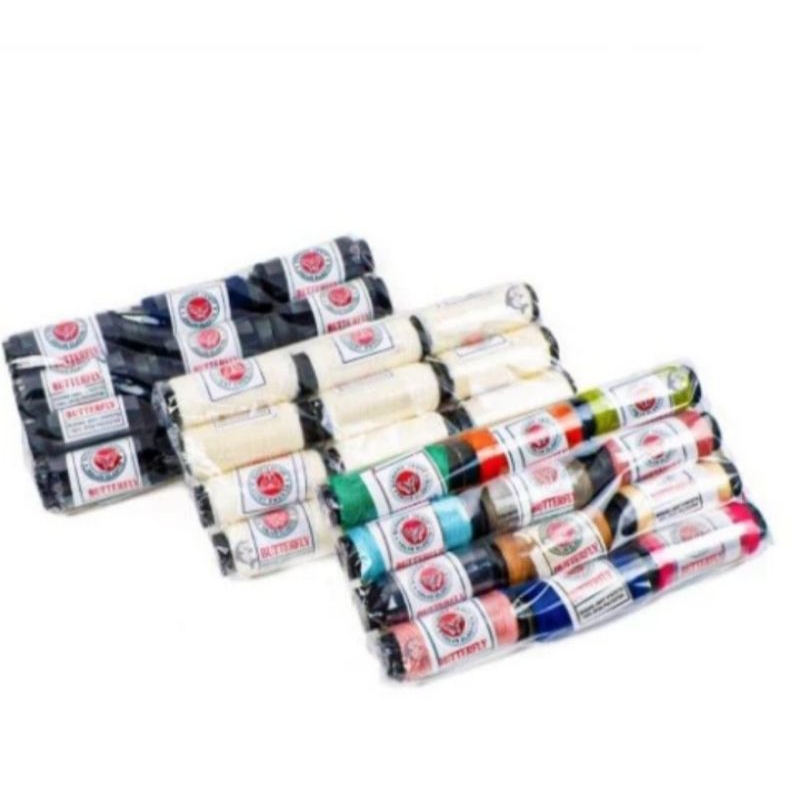 Jual benang jahit 1 lusin isi 12 roll warna warni benang jahit ...