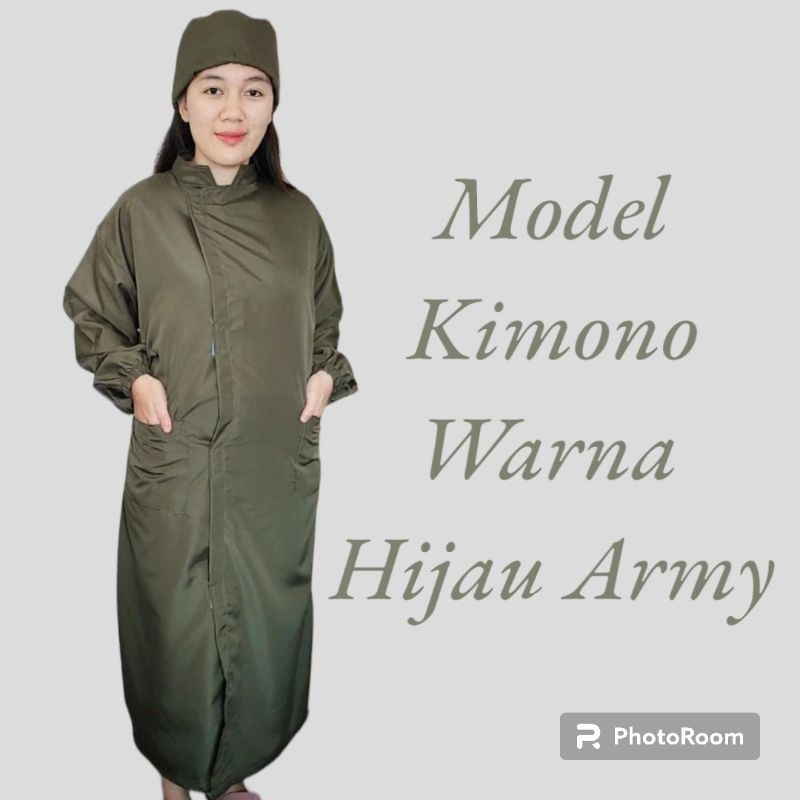 Jual GOWN APD / GOWN KIMONO (GRATIS TOPI) | Shopee Indonesia