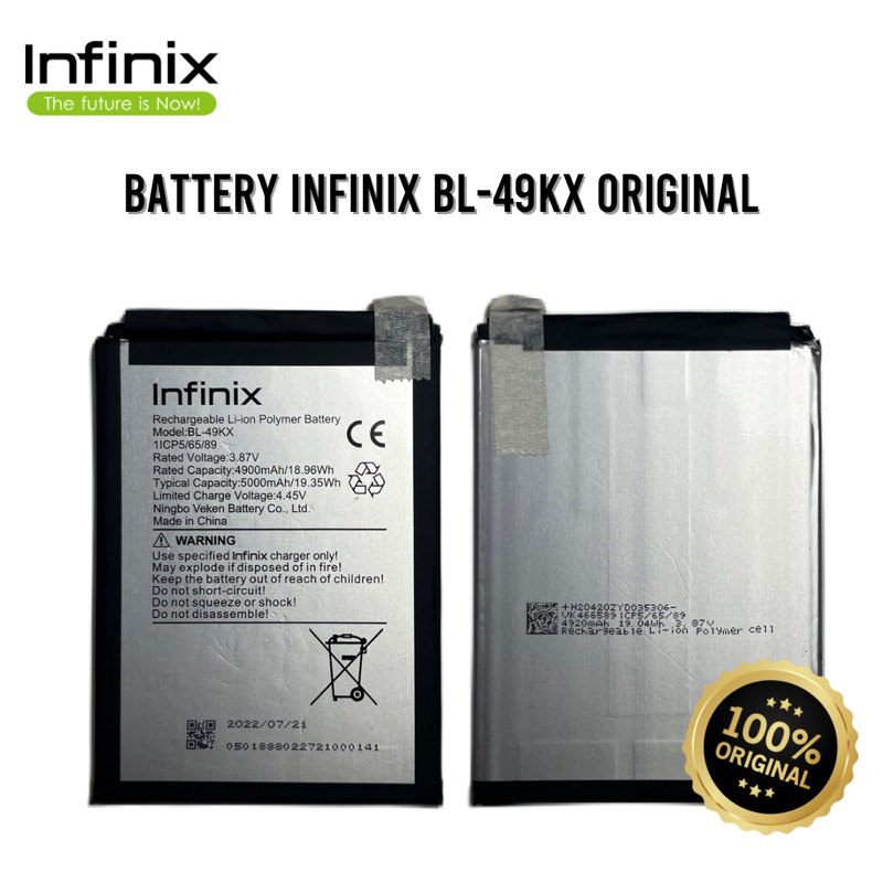 Jual BATTERY BATERAI BATRE INFINIX NOTE 12i, NOTE 12 G96, NOTE 12 2023 ...