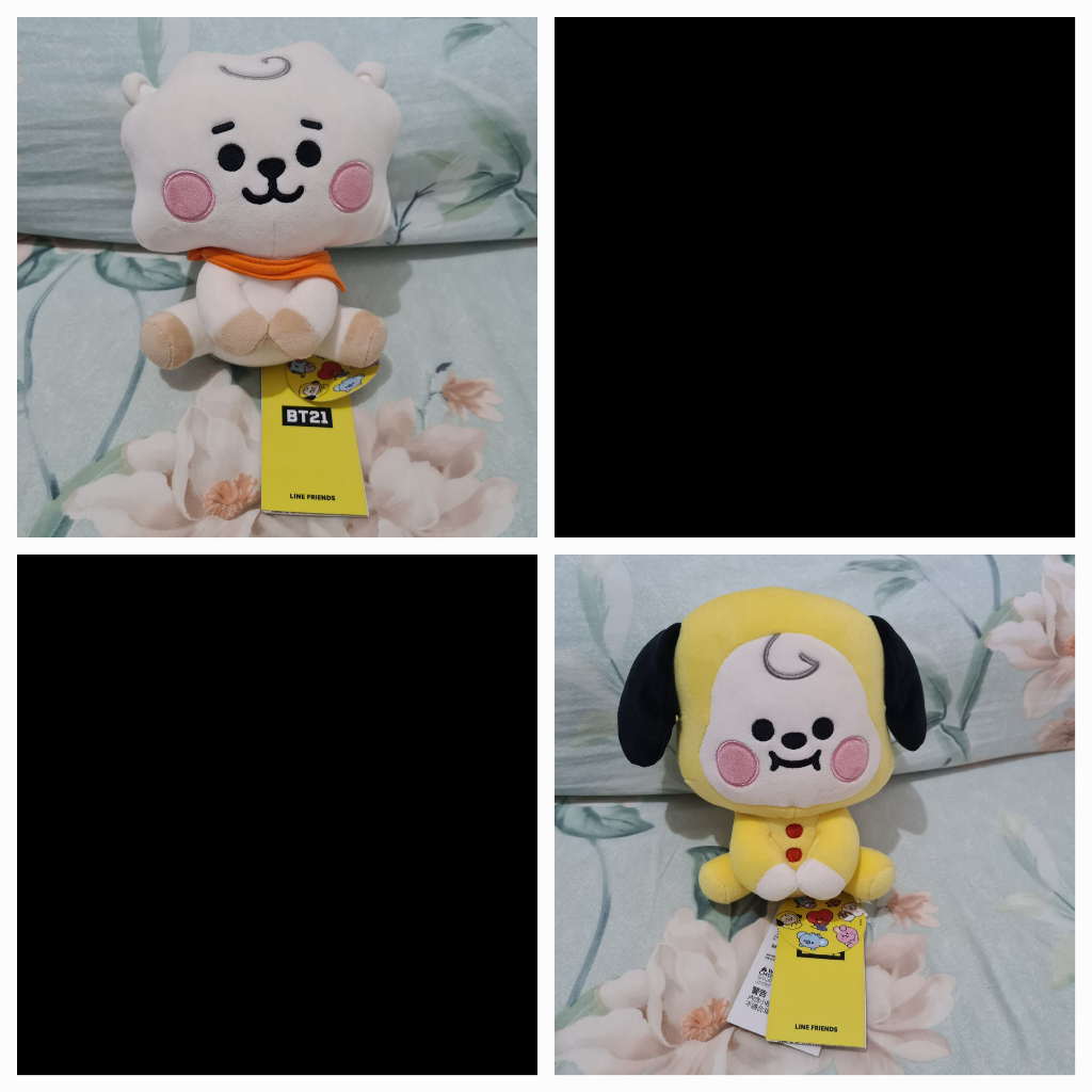 Jual BT21 Sitting Doll Boneka Chimmy RJ Baby BTS Official Merchandise ...