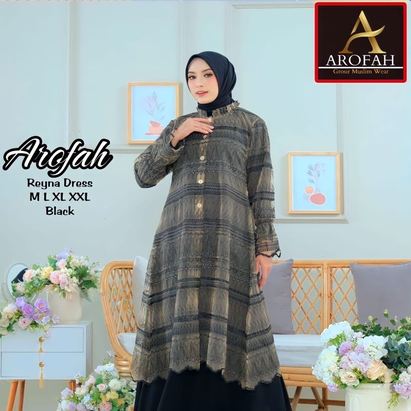 Jual Best Seller Gamis Inner Ceruty baby doll full furing Gamis Wanita ...