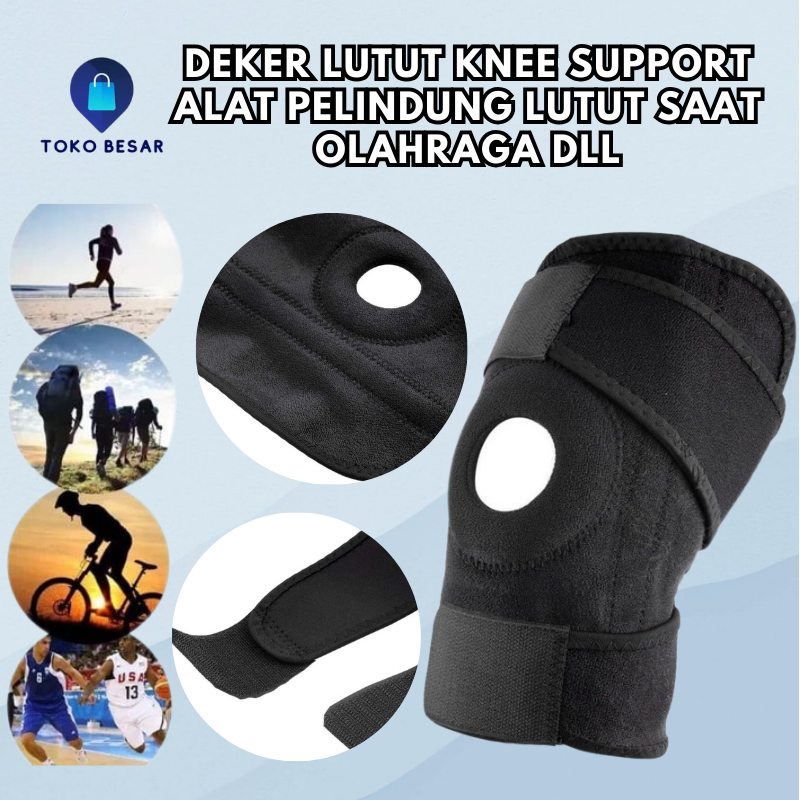 Jual Deker Lutut Alat Terapi Pelindung Lutut Knee Support Knee Pad Patella Terbuka | Shopee ...