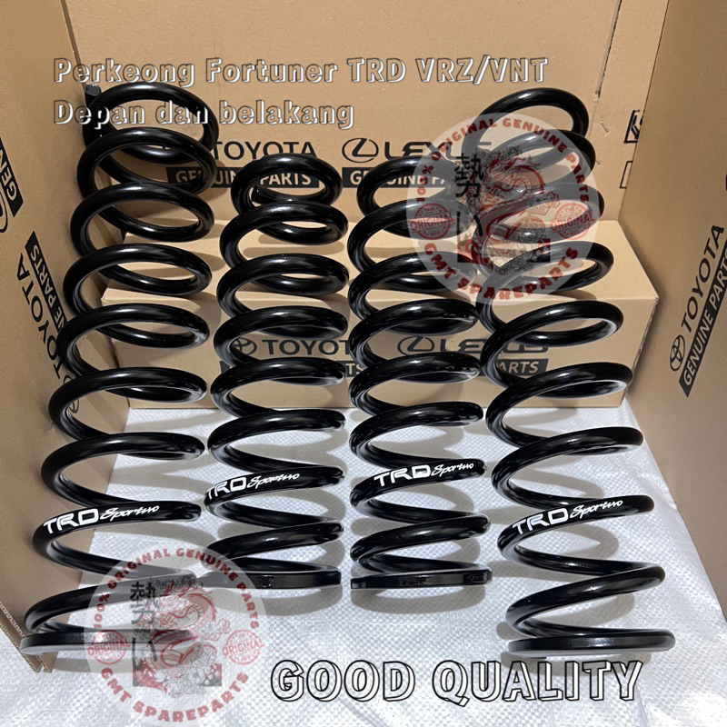 Jual COIL SPRING PER KEONG FORTUNER TRD VRZ/VNT DEPAN BELAKANG TOYOTA ...
