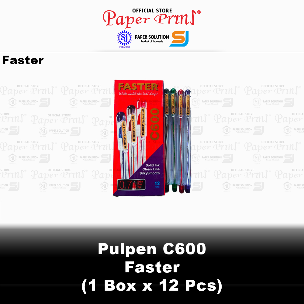 Jual Pulpen Ballpoint Ballpen C600 Faster | Shopee Indonesia