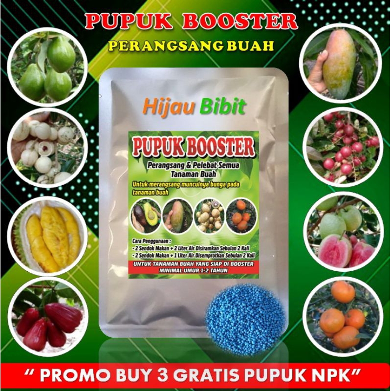 Jual Pupuk Booster perangsang & Pelebat Semua Tanaman Buah | Shopee Indonesia