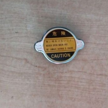 Jual tutup radiator BESAR Taft badak kebo F50 universal merk DENSO ...