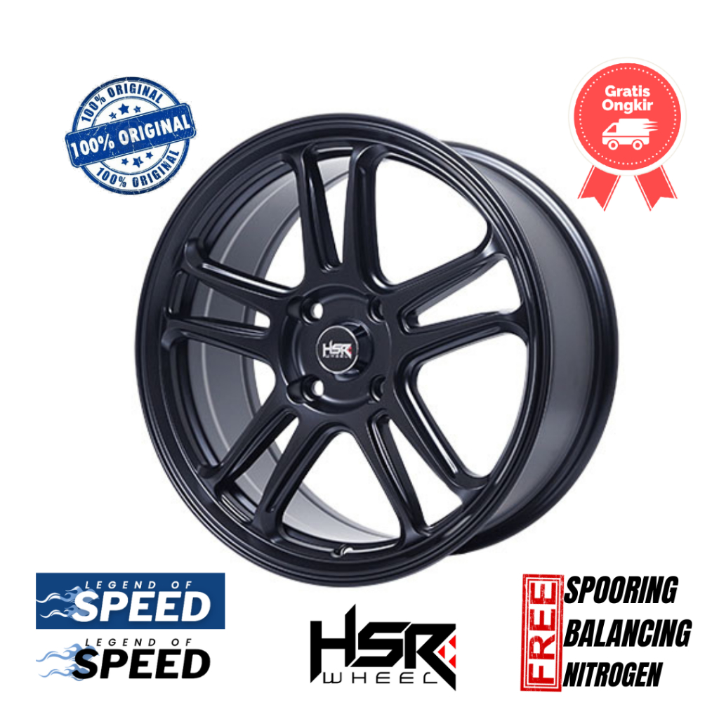 Jual Velg Mobil HSR Ring 17 NX SPO (Avanza, Livina, Avanza, LGX Dll ...