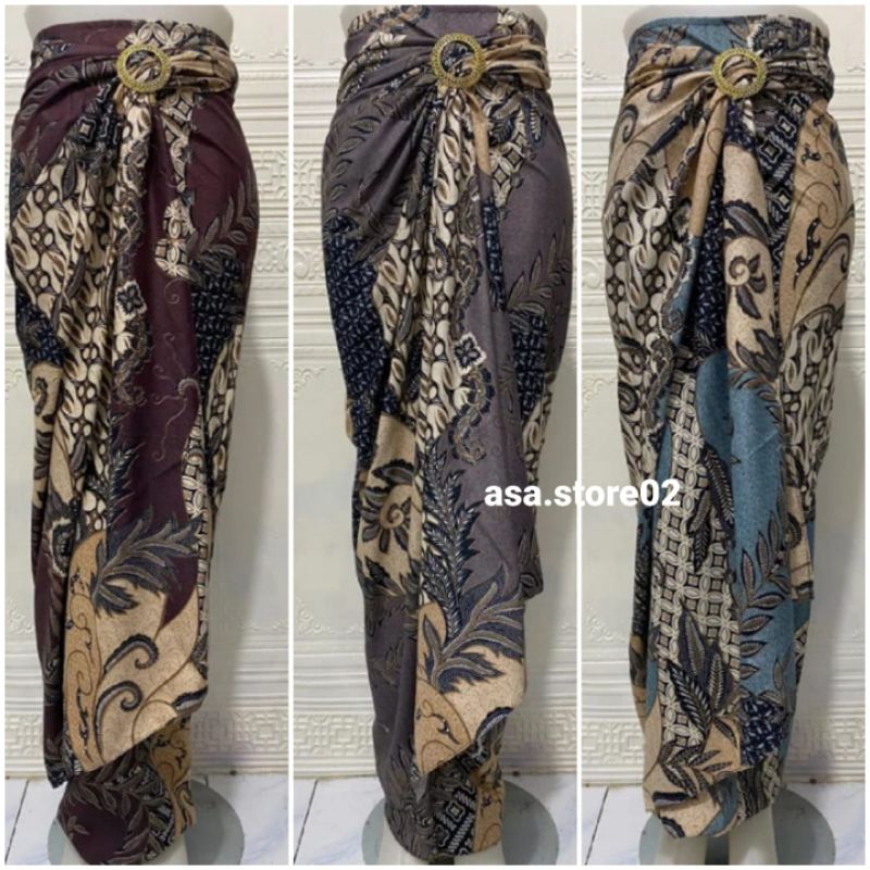 Jual Rok Lilit Batik Free Ring Belt/Rok Lilit Kebaya/Rok Wisuda/Bawahan ...