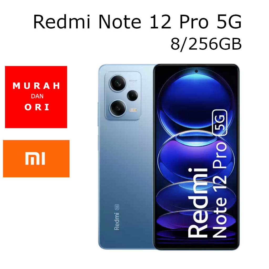 Jual Xiaomi Redmi Note 12 Pro 5G 8/256GB 4G 6/128GB 8/256GB | Shopee ...