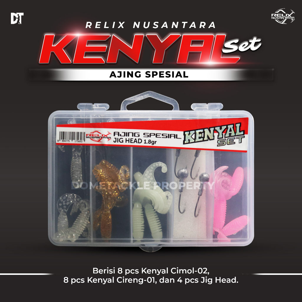 Jual Relix Nusantara Soft Lure Set Ajing Spesial Umpan Pancing Casting ...