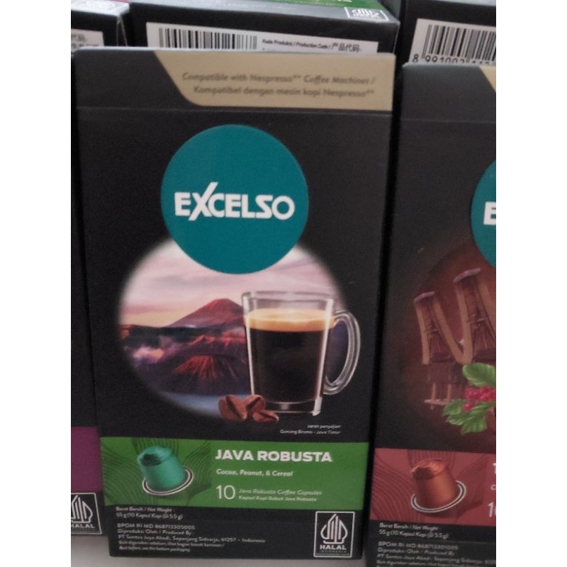Jual Kopi Excelso Capsule [ KAPSUL ] -untuk mesin nespresso excelso ...