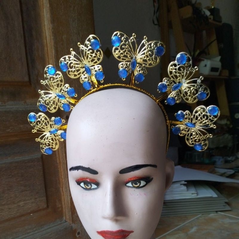 Jual Bando tari bando adat mahkota bugis, mahkota adat | Shopee Indonesia