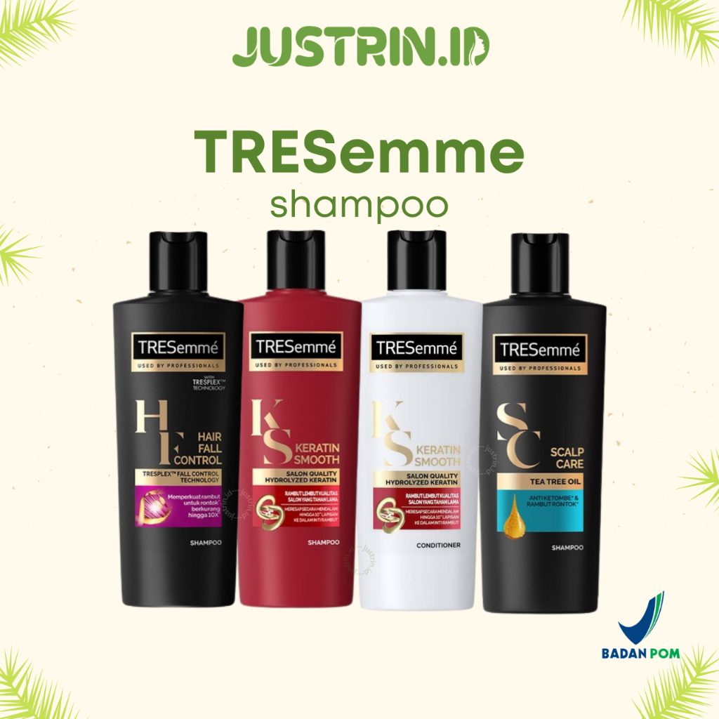 Jual TRESEMME Shampoo Keratin Smooth Rambut Lembut 48 jam with ...
