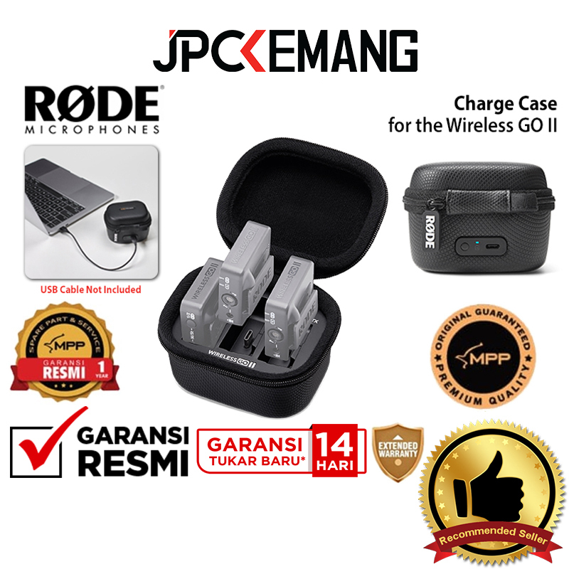 Jual Rode Charging Case Wireless GO II Charge Case Rode GO 2 Mic ...