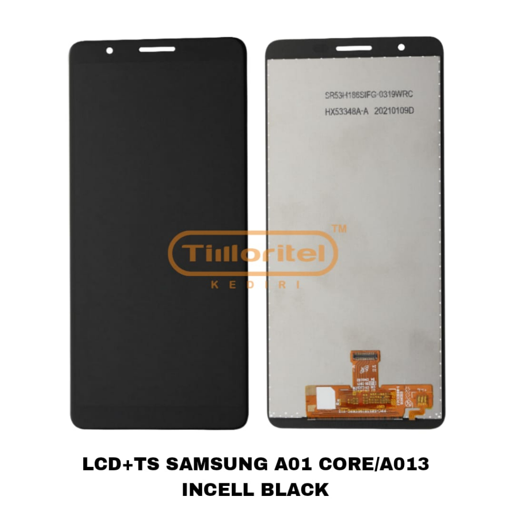 Jual LCD+TS FULLSET SAM A01 CORE/A013 INCELL BLACK | Shopee Indonesia