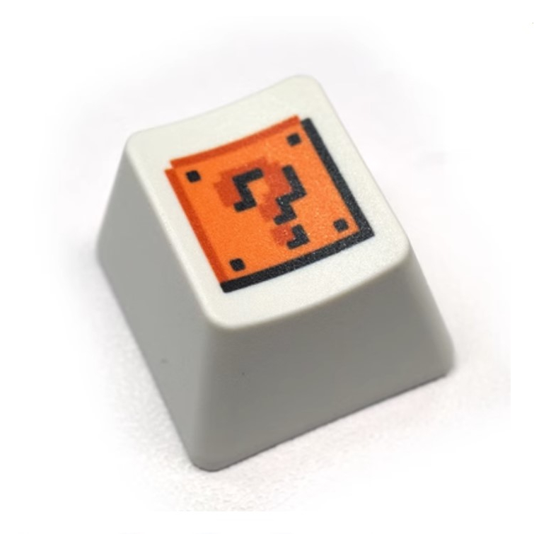 Jual Mario Bros Keycaps Mechanical Keyboard, Artisan custom keycap ...